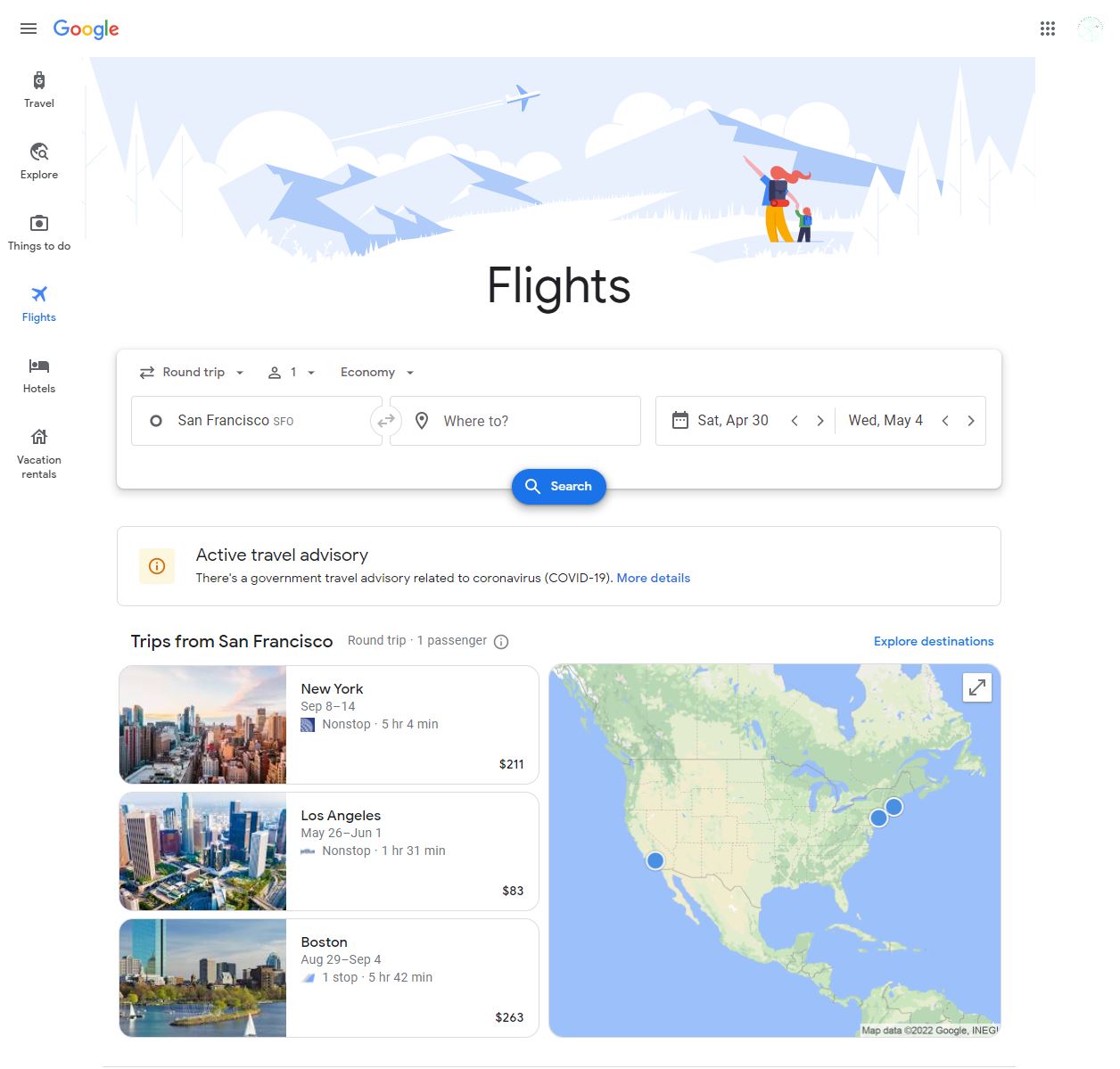 How to Use Google Flights to Find Your Next Travel Destination - the ...